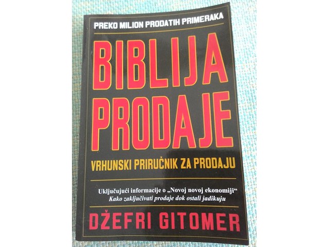 Džefri Gitomer Biblija prodaje