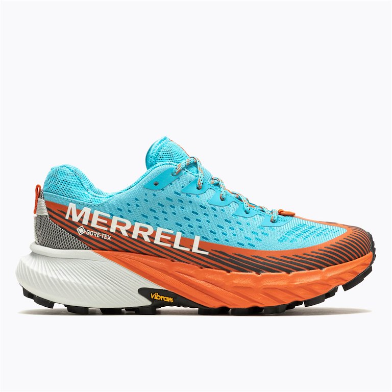 Merrell AGILITY PEAK 5 GTX, ženske patike za trail trčanje, plava