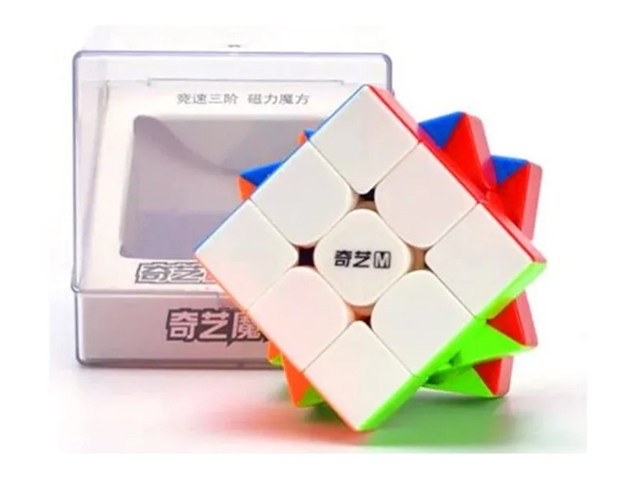Kocka magnetna Qiyi Magnetic 3x3x3 MS kao rubikova Stic