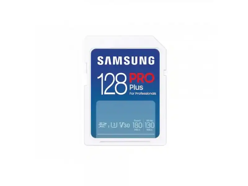 SAMSUNG MEMORIJSKA KARTICA PRO PLUS FULL SIZE SDXC 128GB U3 MB-SD128S