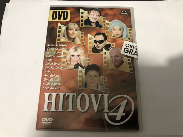 Various ‎– Hitovi 4 DVD