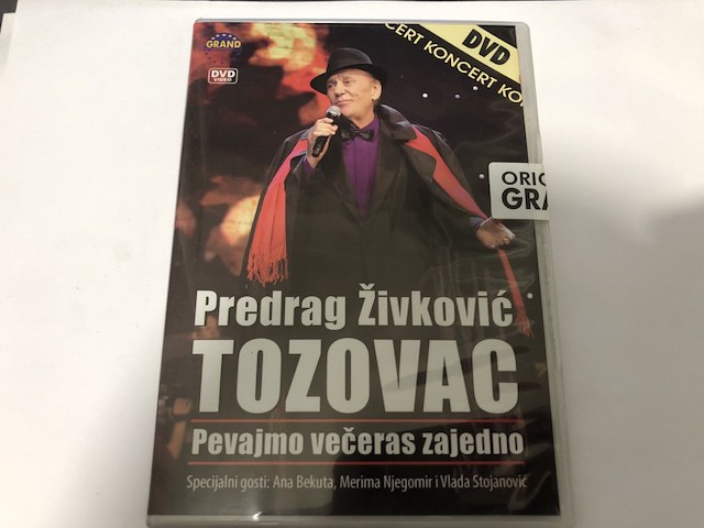 Predrag Živković Tozovac ‎– Pevajmo Večeras Zajedn DVD