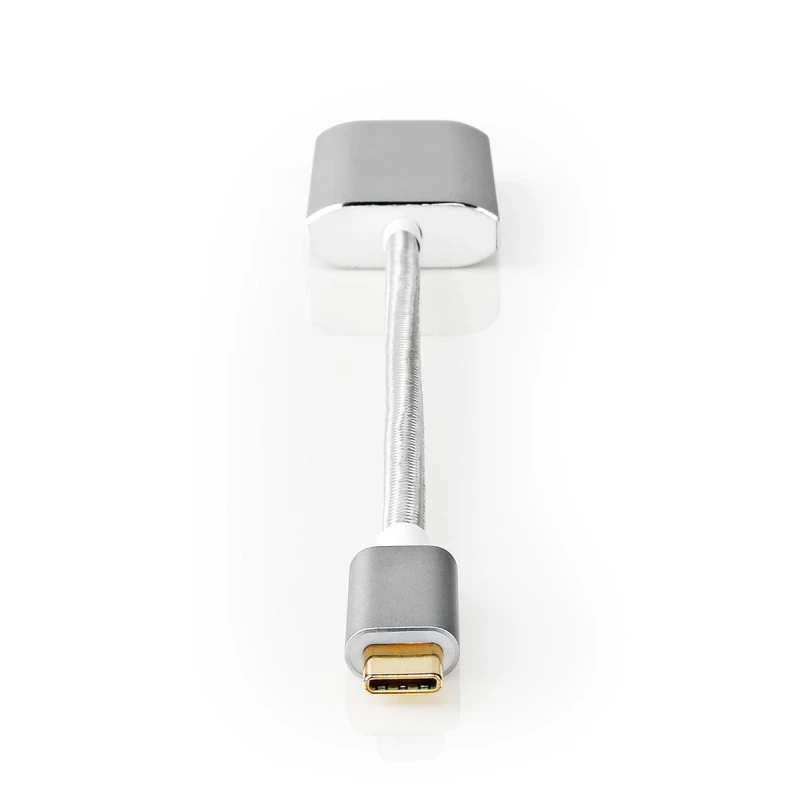 Nedis (EXSOC415UFWT) adapter USB-C (muški) na HDMI/USB-C (ženski) beli