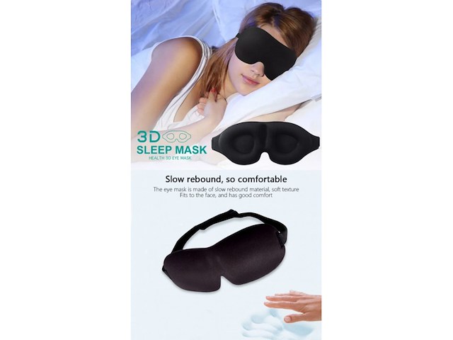 Maska za spavanje 3D