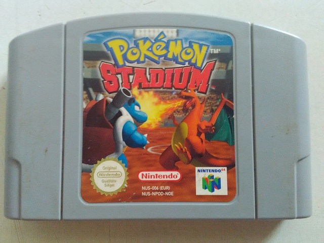 nintendo 64 igrica pokemon stadium ispr sa slike