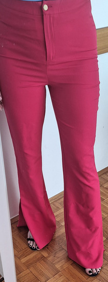 Duboke pink pantalone