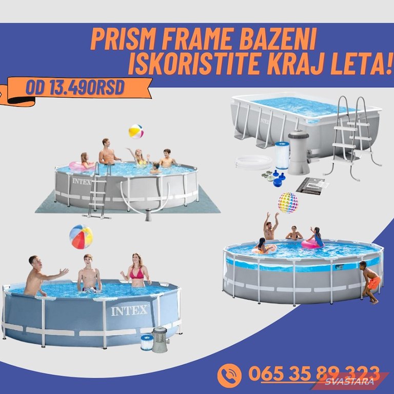 Prism frame bazeni