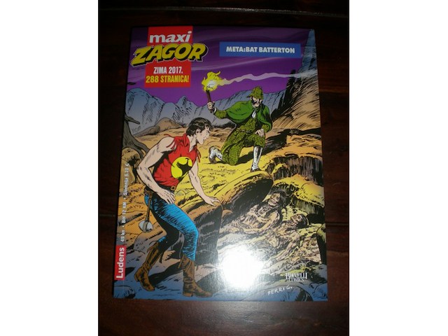 ZAGOR MAXI 27 META  :  BAT  BATTERTON*