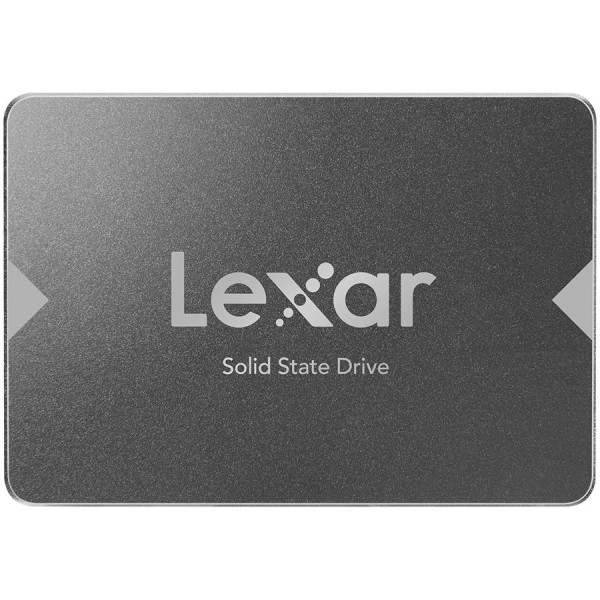 LEXAR NS100 512GB SSD, 2.5'', SATA (6Gbs), up to 550MBs Read and 450 MBs write EAN: 843367116201 ( LNS100-512RB )