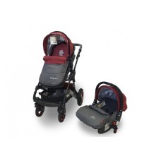 BBO KOLICA ZA BEBE GS-T106 MATRIX SET - CRVENA