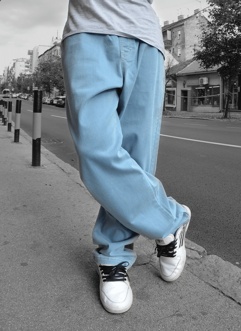 Antix Slack Carpenter Pants Light Blue