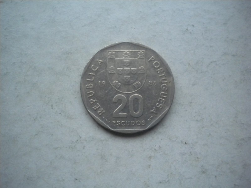 20 ESCUDOS 1989 - PORTUGALIJA