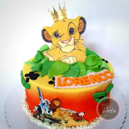 Torta Simba sa jestivom sličicom