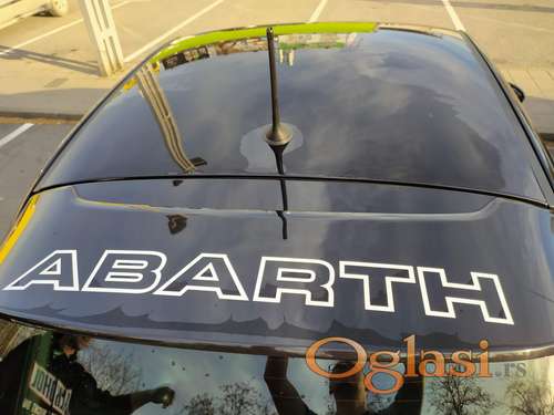 Abarth nalepnice natpis