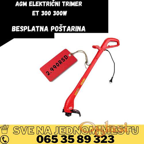 AGM Električni trimer ET 300 300W - BESPLATNA POŠTARINA