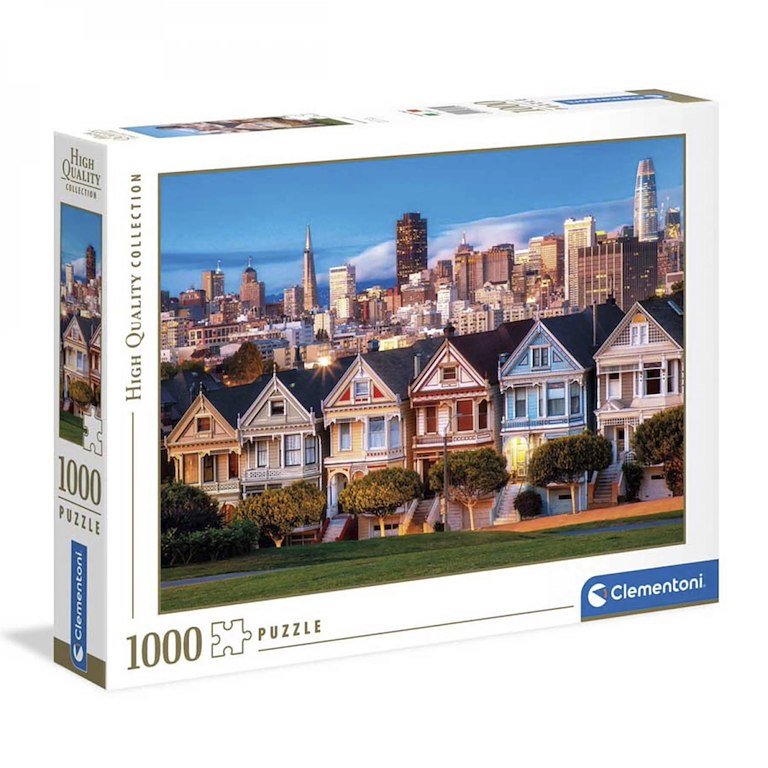 SLAGALICA PUZZLE HIGH QUALITY 1000PCS PAINTED LADIES CLEMENTONI 39605