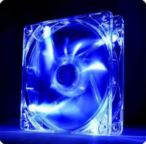 Case Fan Thermaltake Pure 12 Blue LED/120mm/1000rpm/Transparent