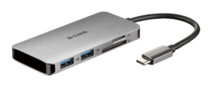 Docking D-Link DUB-M610 6in1 USB-C – HDMI/USB3.0x2/CR/PD