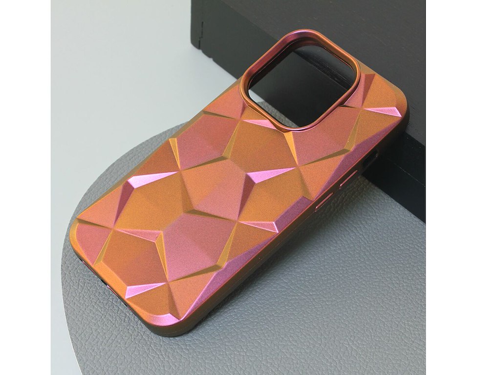 Futrola Shiny Diamond - iPhone 14 Pro roze