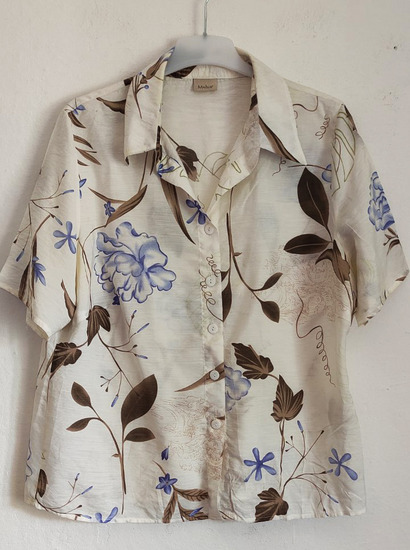 Vintage bluza MALVA od rayona vel.XL