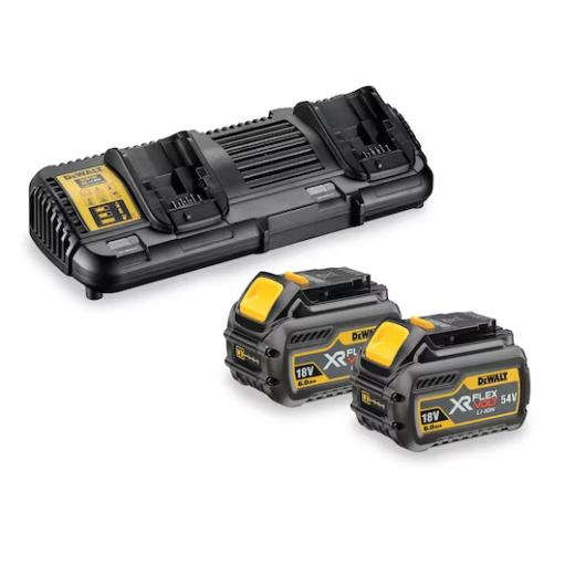 DeWalt DCB132T2 54V XR FlexVolt set baterija i punjača, 2x6.0Ah