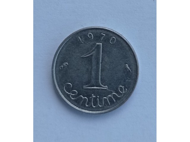 Francuska 1 centime 1970