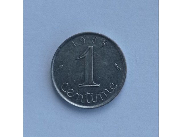 Francuska 1 centime 1968