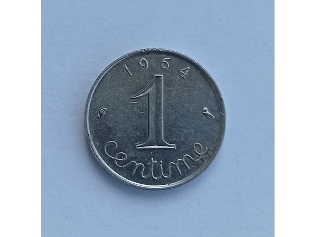 Francuska 1 centime 1964