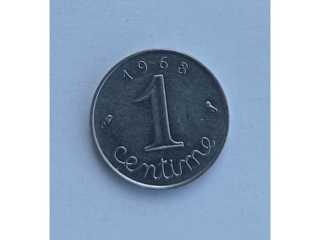 Francuska 1 centime 1963