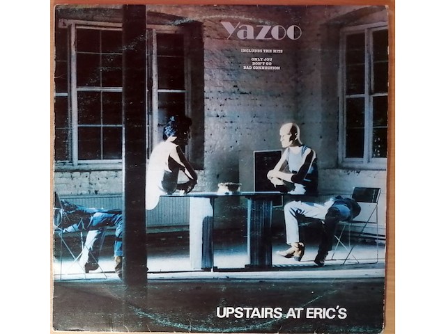 LP YAZOO - Upstairs At Eric`s (1983) 2. pressing, VG