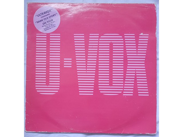 ULTRAVOX  -  U - VOX