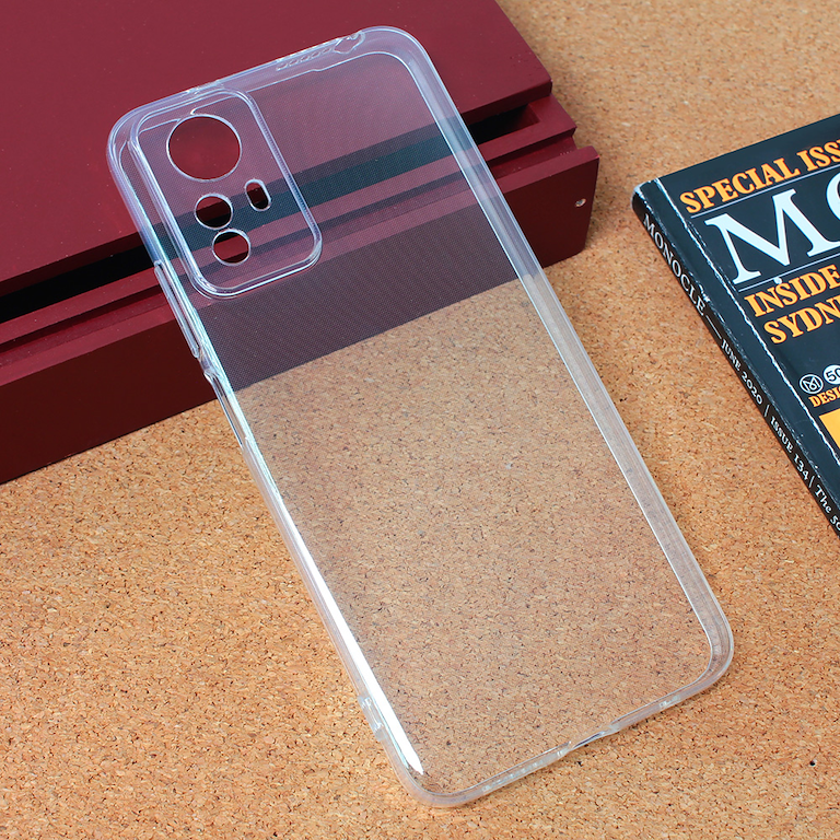 Maska(futrola) silikonska Ultra Thin za Xiaomi Redmi Note 12S (EU) transparent