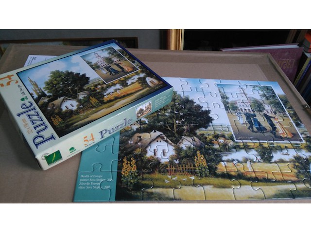 PUZZLE -  Sombor- slika-  Sava Stojkov