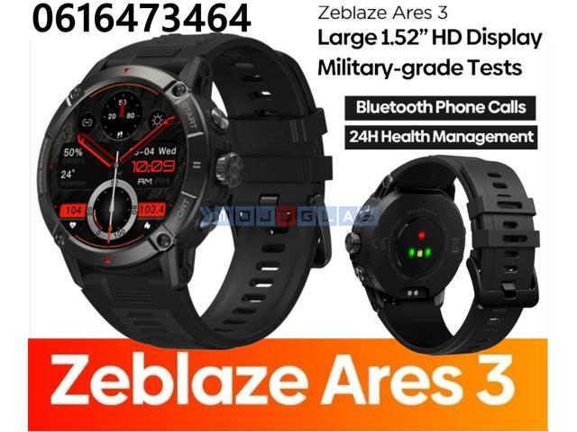 Novo- Zeblaze Ares 3 Bluetooth Smartwatch, Pozivi