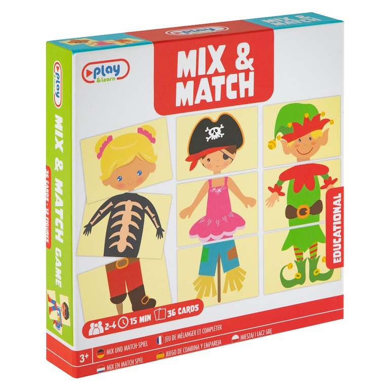 Mix & Match igra za decu 3×12 delova