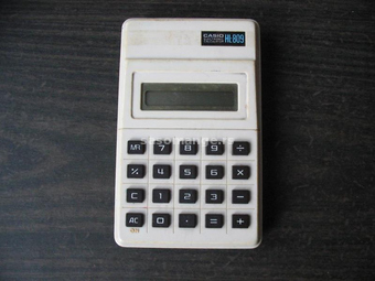 Casio electronic calculator HL-809