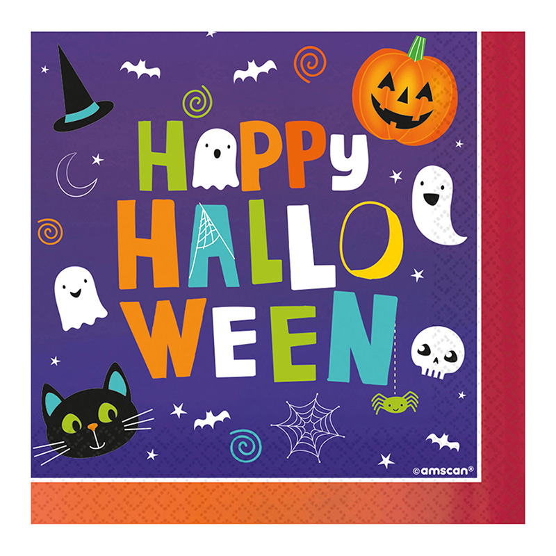 Salvete Happy Halloween 33cm – 20 kom