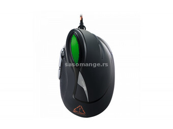 CANYON Emisat GM-14, Wired Vertical Gaming Mouse with 7 programmable buttons, Pixart optical sens...