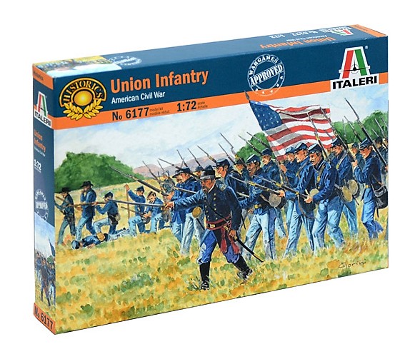 ITALERI 1/72 Union Infantry (Amer.Civil War)