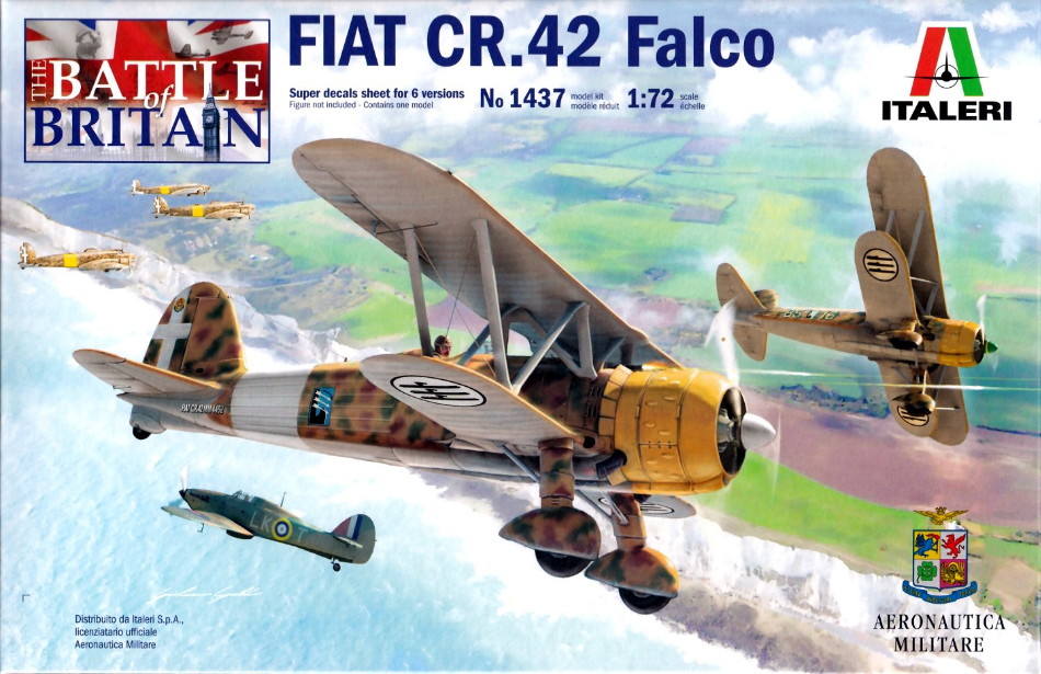 ITALERI 1/72 Fiat CR.42 Falco Battle of Britain 80th Anniversary