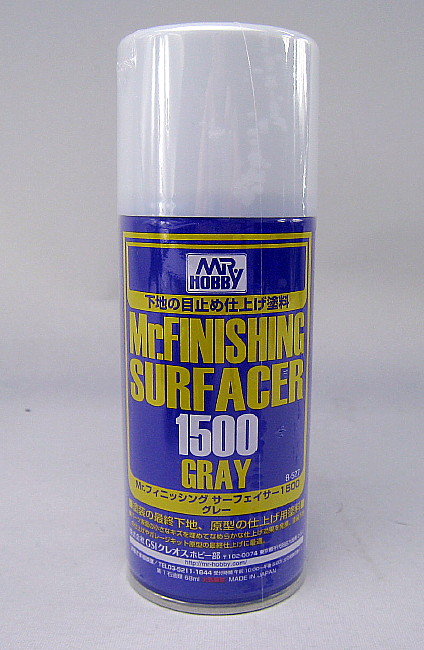 GUNZE Mr Finishing Surfacer 1500 Gray (spray 170ml)