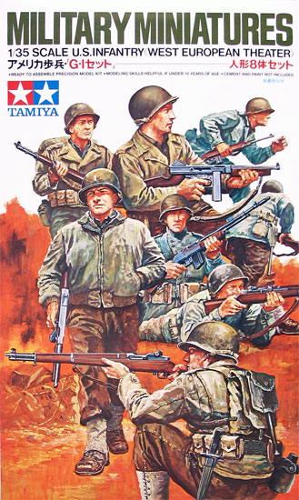 TAMIYA 1/35 US Infantry European Theatre