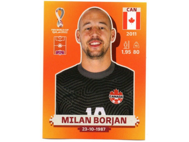 CAN.2 - MILAN BORJAN - PANINI FWC Qatar 2022