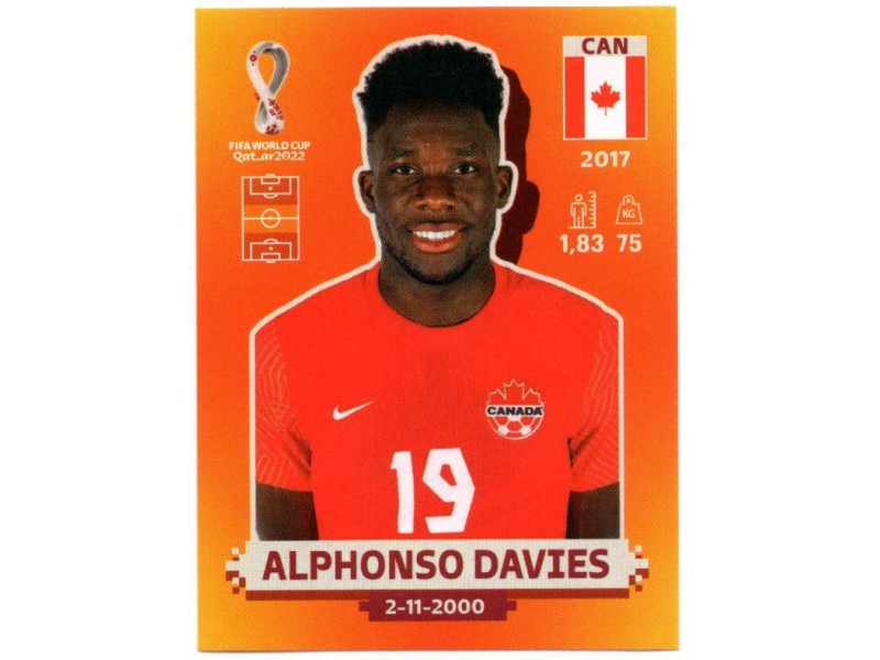 CAN.11 - ALPHONSO DAVIES - PANINI FWC Qatar 2022