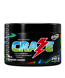 6PAK CrazE
240g