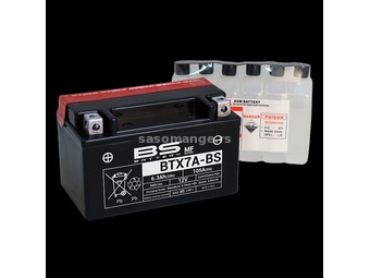 Akumulator BS 12V 6Ah l gel BTX7A-BS levi plus (150x87x93) 90A AK84