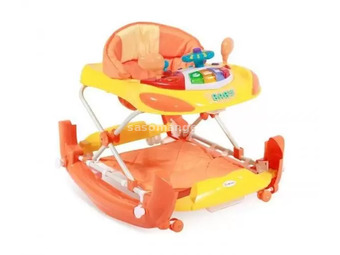 Dubak/Klackalica za bebe EB W1224CE Orange Bertoni