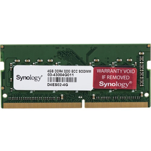 Synology 4GB DDR4 ECC Unbuffered SODIMM memorija | D4ES02-4G