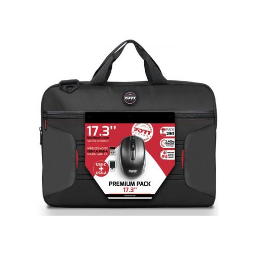 Port Designs Premium TL 17 torba za laptop 17.3"+bežični miš