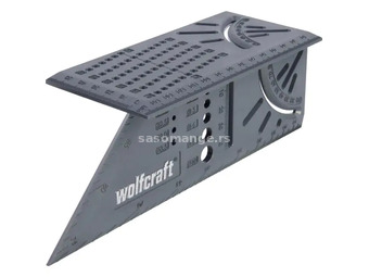 Wolfcraft 5208000 Višenamenski šablon 3D vinkla